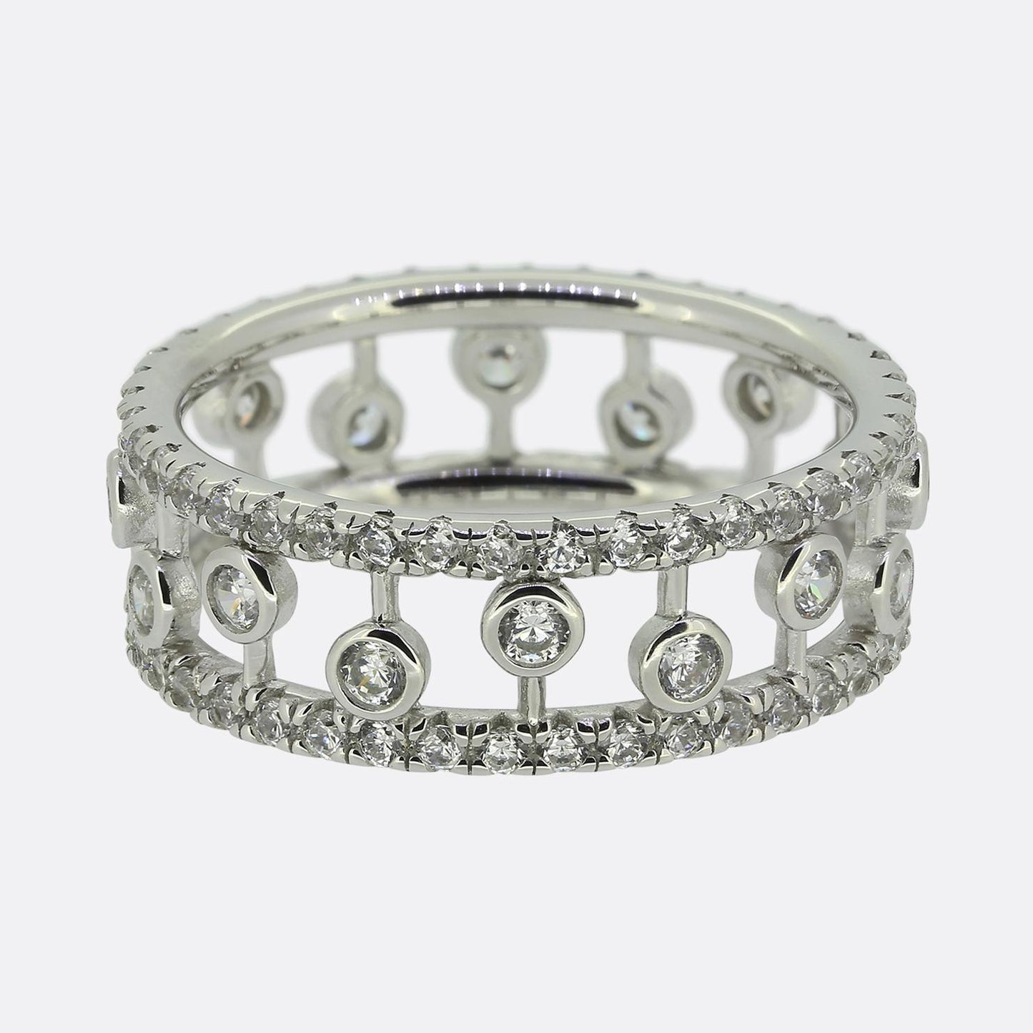 De Beers Diamond Dewdrop Ring Size K 1/2 (51) – The Vintage Jeweller
