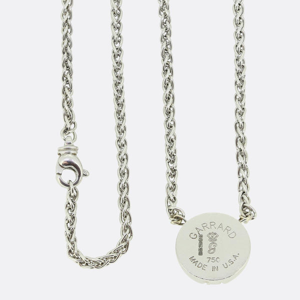 Garrard Diamond Pendant Necklace – The Vintage Jeweller