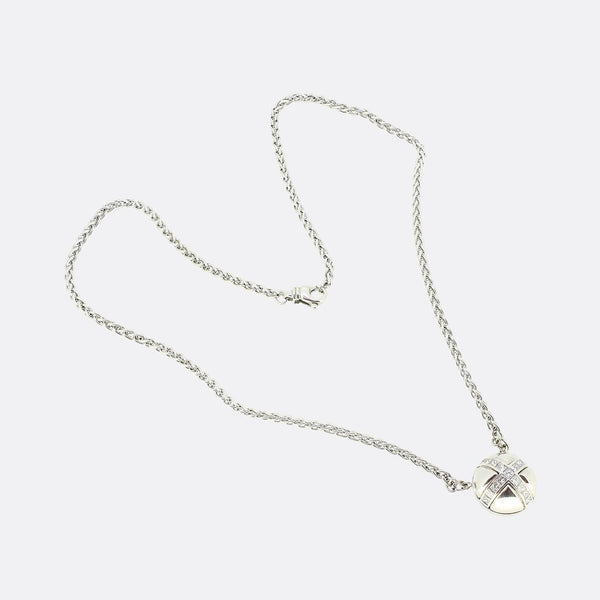 Garrard Diamond Pendant Necklace – The Vintage Jeweller