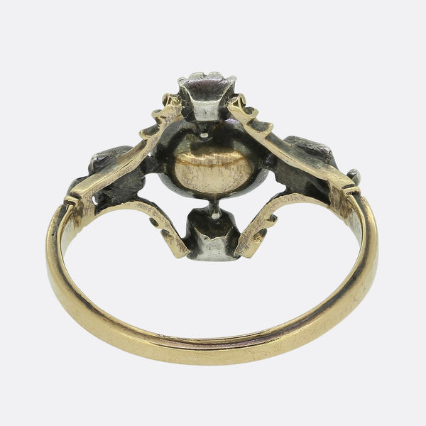 Georgian Garnet and Paste Ring – The Vintage Jeweller